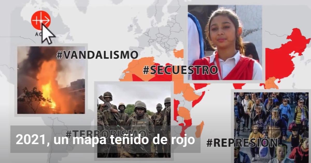 2021, un mapa teñido de rojo | El Observador de la Actualidad