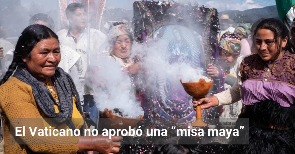 El Vaticano no aprobó una “misa maya” | El Observador de la Actualidad